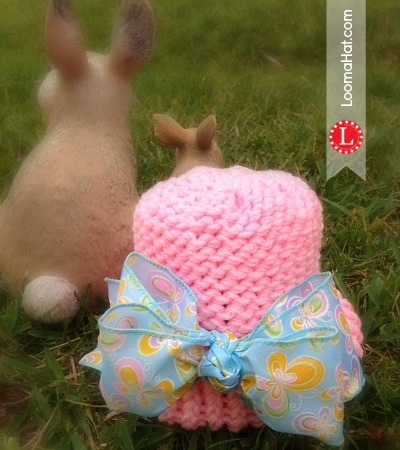 Easy Easter Hats on a Loom