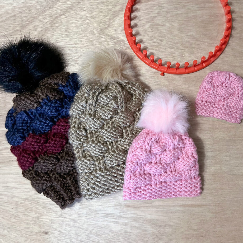 LoomaHat.com - FREE Loom Knitting Patterns and Video Tutorials